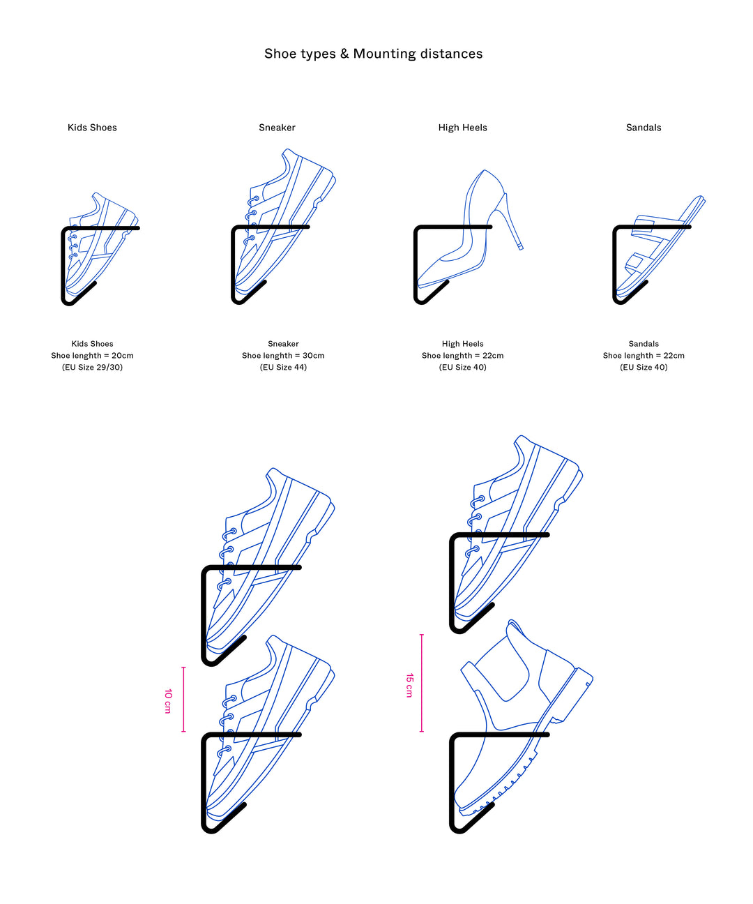 AIRO shoe rack Black – Result Objects