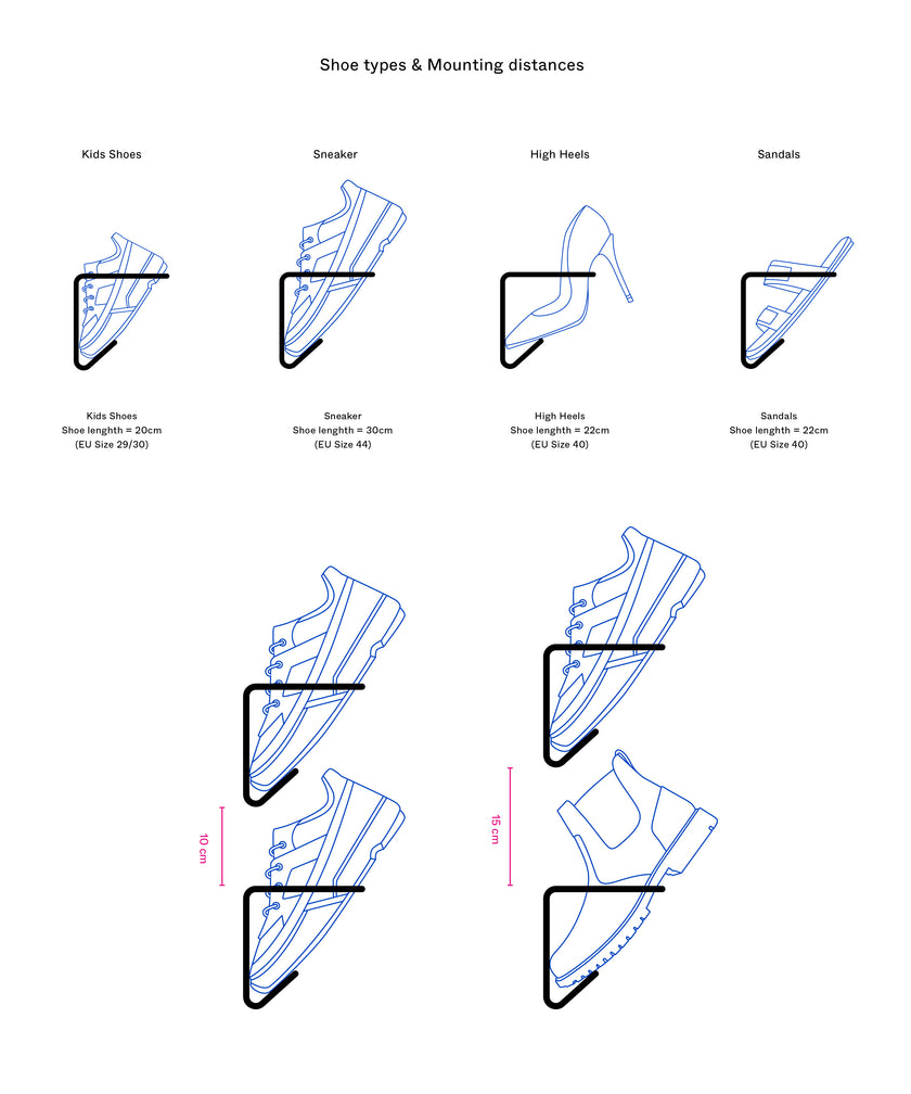 AIRO shoe rack Black – Result Objects