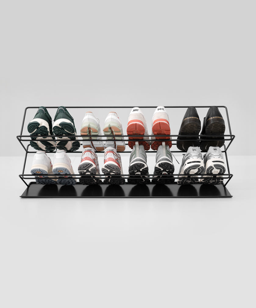 STEP shoe shelf Black – Result Objects