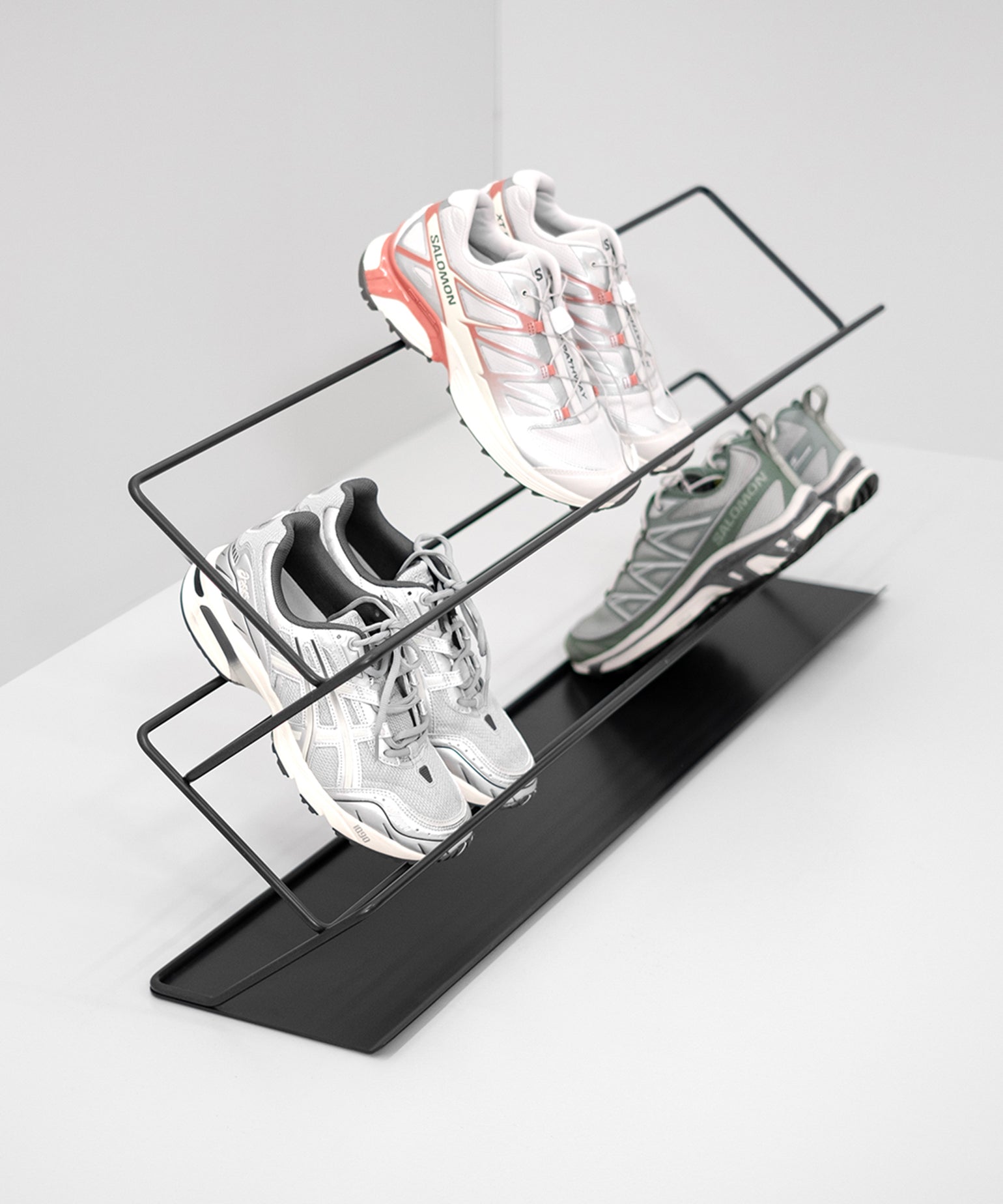 STEP shoe shelf Black – Result Objects